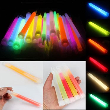 4" Glow Sticks, Orange, 10pk - Walmart.com