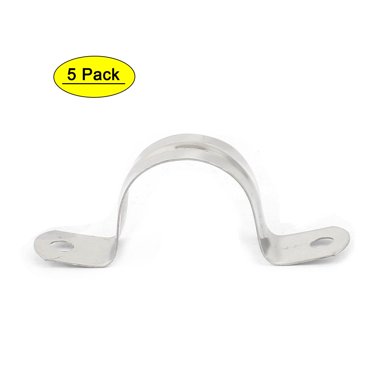 20mm Stainless Steel U Shape Pipe Strap Cable Clips Clamps Fasteners ...
