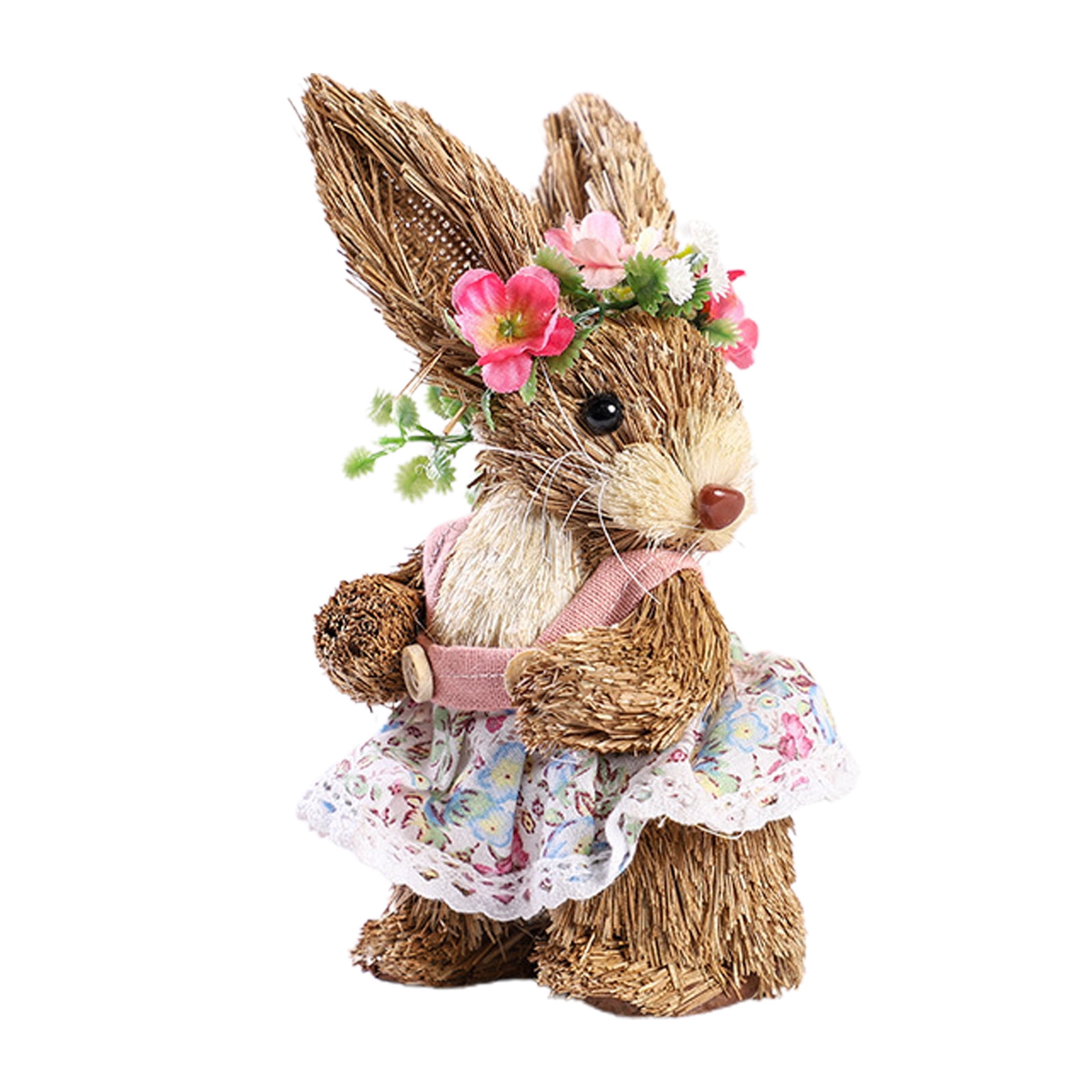 GadgetVLot Straw Bunny Peter Rabbit Decor Creative Children Easter ...