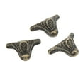BIMZUC 24 Sets Jewelry Box Feet Retro Bronze Zinc Alloy Corner ...
