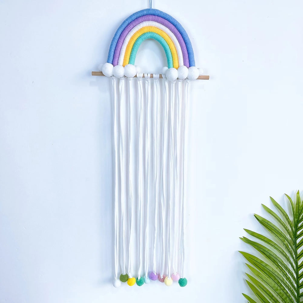 Hair Bows Holder Handmade Bohemian Girls Clips Organizer Hairpins ...