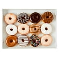 Freshness Guaranteed Assorted Ring Donuts 12 Count with Chocolate Iced ...