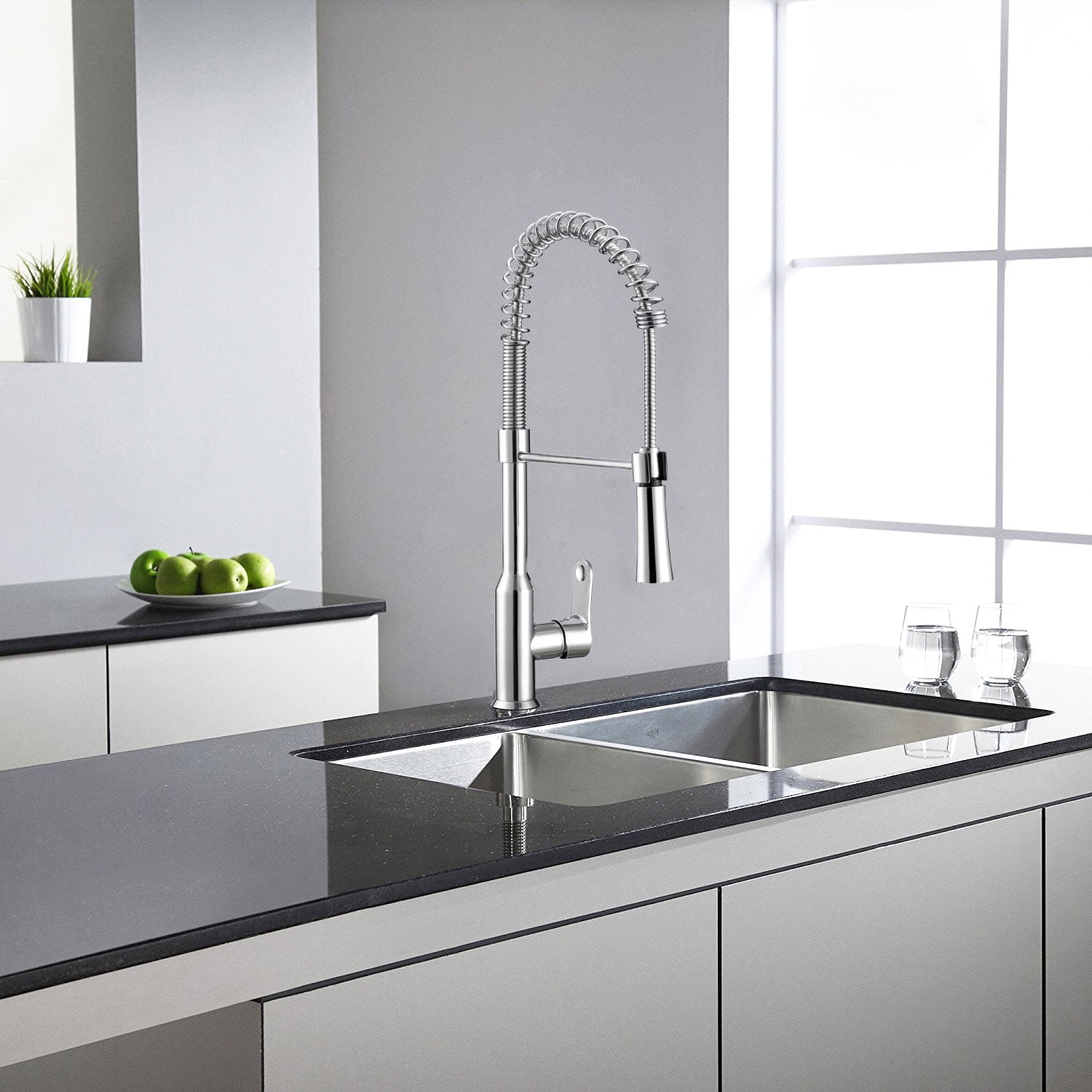 Safavieh Solea Euphoria Kitchen Faucet in Chrome - Walmart.com