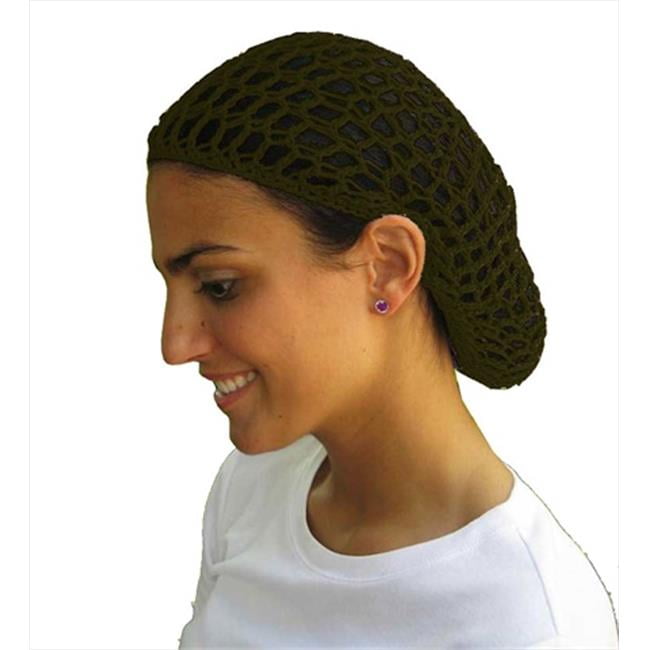 CoverYourHair 50127 Brown Hair Net - Snood - Walmart.com