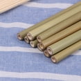 IBASETOY Bamboo Straws for Drinking 20 Pack Reusable Beige Natural ...