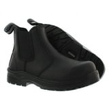 Aggressor Black Leather Streamside Steel Toe Boots, Women's Size 7.5 ...