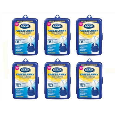 Dr. Scholl’s Freeze Away Wart Remover Dual Action (7 Applications) for ...