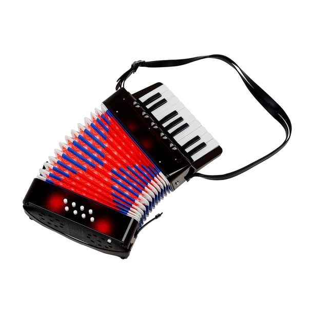 Mini acordeón instrumento Musical juguete del para principiantes ...