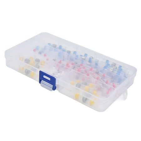 Domqga Electrical Terminals Kit,100Pcs Heat Shrink Butt Connector Kit ...