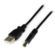 USB Cable A to B with USB 5 Volt DC Plug Power Supply Cable - Walmart.com