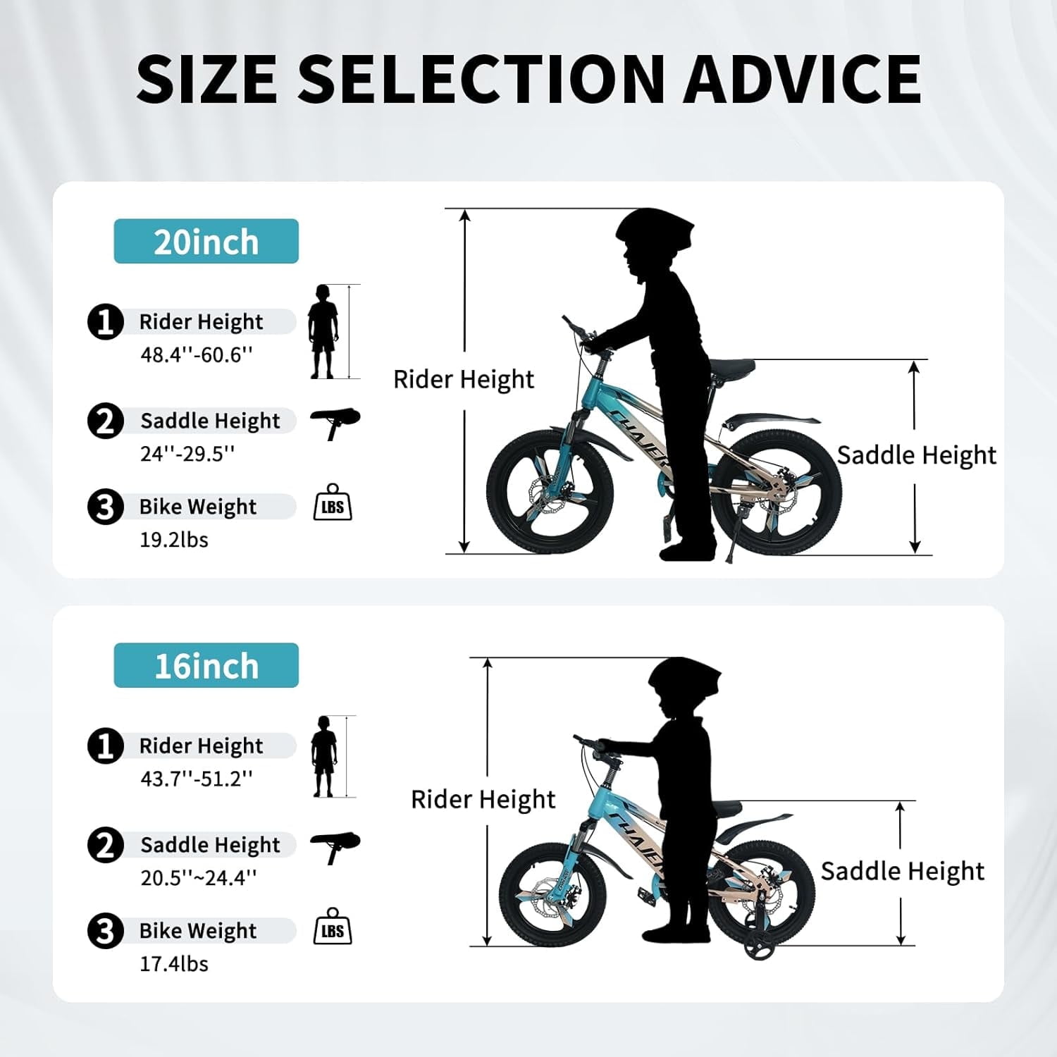DEYGIA Kids Bicycles 16 Inch Mountain Bike for 7-14 Years Old - Walmart.com