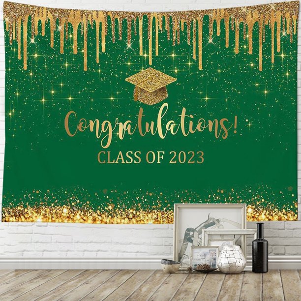 Graduation Backdrop Congrats Grad Class of 2023 Graduate Party ...