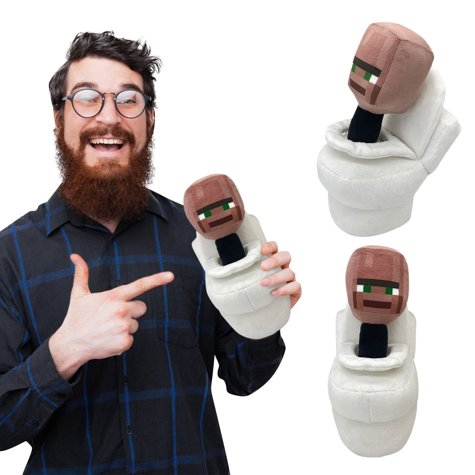 Peluche de inodoro de 11 pulgadas Skibidi, peluches de inodoro ...