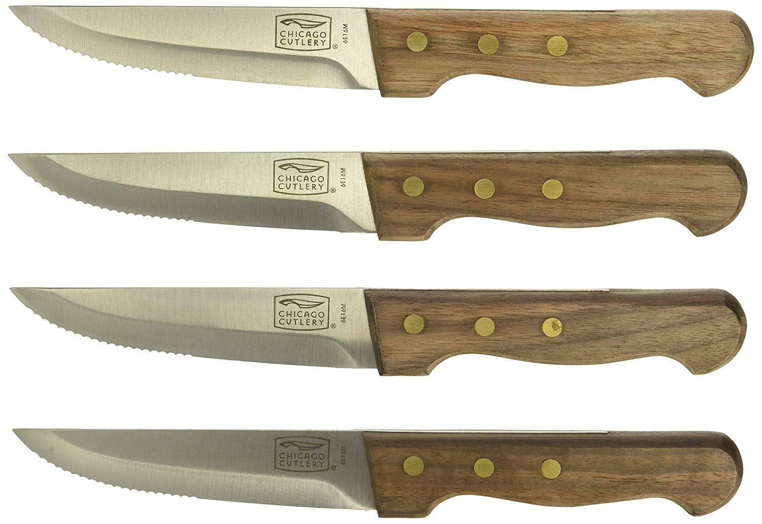 Chicago Cutlery C43898 4-Piece Basics Steakhouse Knife Set - Walmart.com