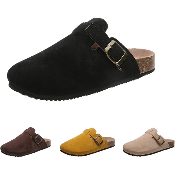 Unisex Cork Slippers,Soft Clogs Shoes for Women Men,Clogs-Mules House ...