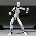 Gzwccvsn Titan 13 Action Figure T13 Action Figure, 3D Printed Multi ...