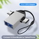 1 OTG 2 en Micro USB macho a USB3.0 hembra adaptador convertidor de ...