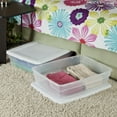 Sterilite 28 Qt. Storage Box Plastic, White - Walmart.com