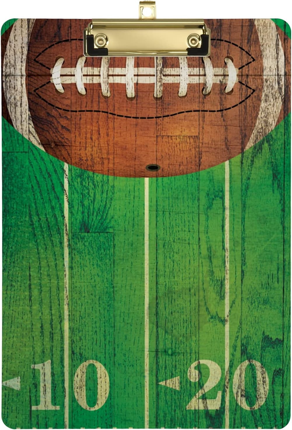 FMSHPON American Football Clipboard Hardboard Wood Nursing Clip Board ...