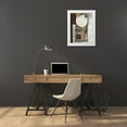 Peters, Kristel 25x32 White Modern Wood Framed Museum Art Print Titled ...