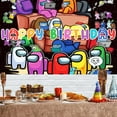 among us Backdrop Banner Party Supplies Poster Movie Theme Background ...