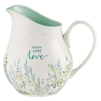 DaySpring 54oz Ceramic Pitcher - God Can Pour On The Blessings, Perfect ...