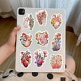Human Body Organs Floral Stickers - 50Pcs Waterproof Vinyl Anatomy ...