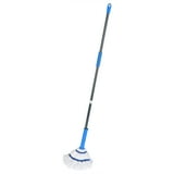 Great Value Self-Wringing Ratchet Microfiber Twist Mop with Removable ...