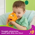 Fisher-Price Barney's World Plush Billy Dinosaur 8-inch character toy ...