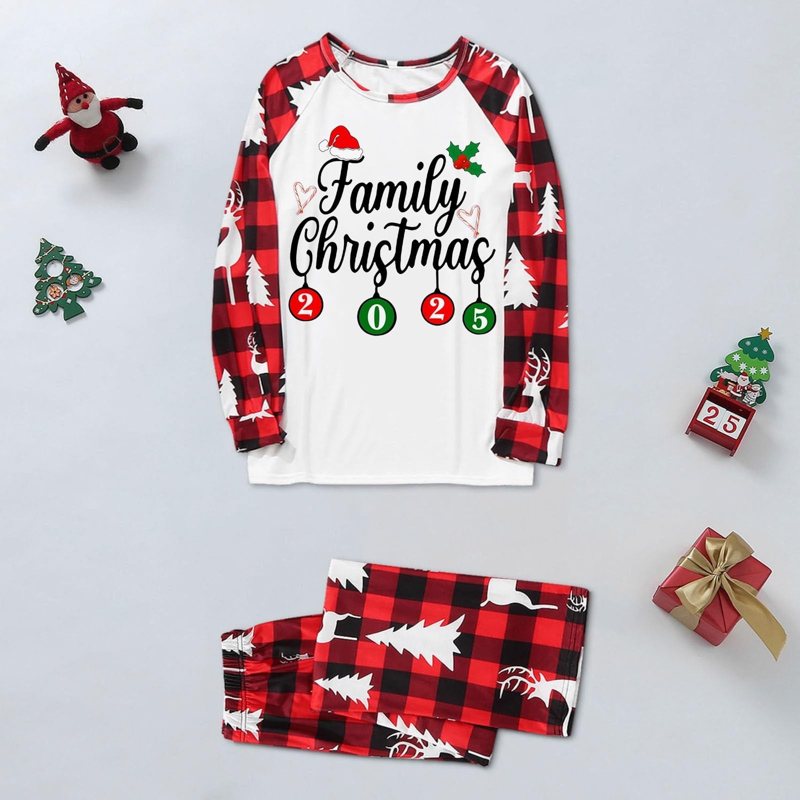 Click here for Zhanying Matching Christmas Pajamas For Family Wit... prices