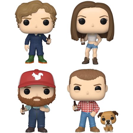! Letterkenny Collectors Set - Daryl, Katy with Pupper and Beer ...
