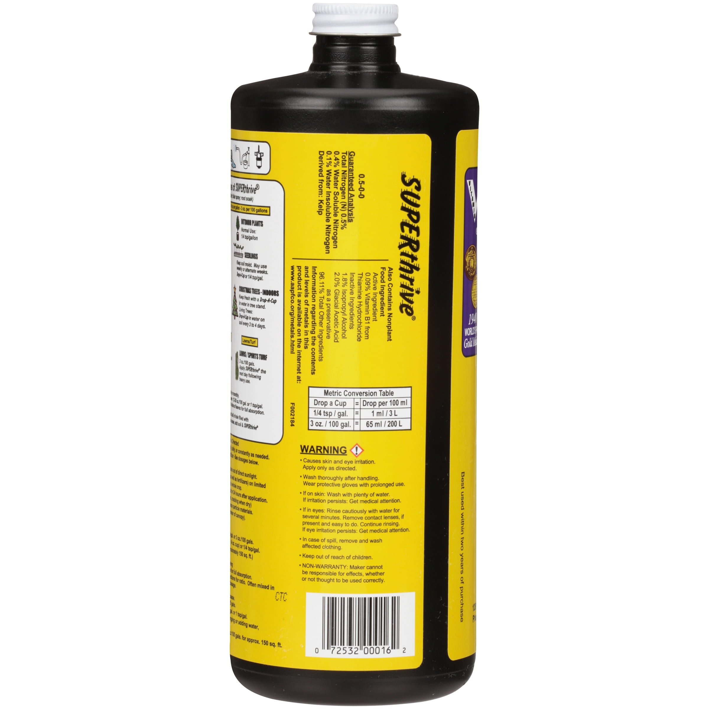 Buy Superthrive The Original Vitamin Solution for Plants Mineral ...