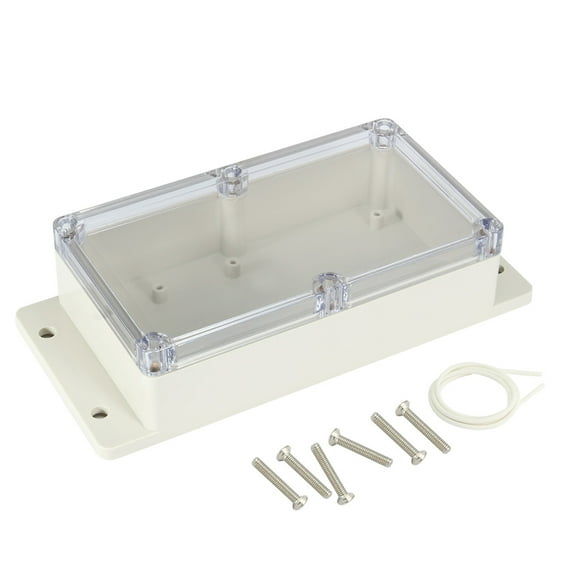 12.6"x9.5"x2.3"ABS Junction Box Universal Enclosure w PC Cover ...