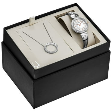 Caravelle Designed By Bulova Women's Crystal Dial Barrel Dress Watch ...