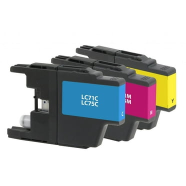 Brother LC71 Standard Yield Ink Cartridge 4-Color Set - Walmart.com