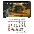 5 - 2025 Business Card Stick Up Calendars Peel N Stick Press and Stick ...