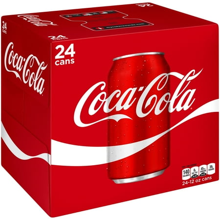 Coca-Cola Cans, 12 fl oz, 24 Pack - Walmart.com