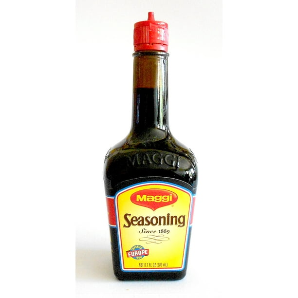 Maggi Seasoning Europe from Germany 6.7 Fl Oz. (200 ml) - Walmart.com ...