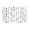 YardGard Select 4 ft. H x 24 ft. W Steel Metal Wire Fence Panel ...