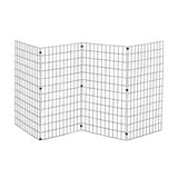 YardGard Select 4 ft. H x 24 ft. W Steel Metal Wire Fence Panel ...