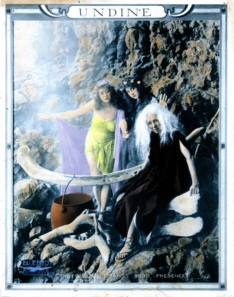 Undine 1916 Movie Poster Masterprint (24 x 36) - Walmart.com