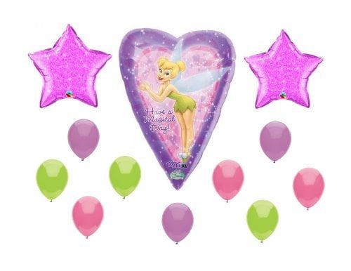 Tinker Bell "Have a Magical Day!" 12 Pieces Balloons - Walmart.com