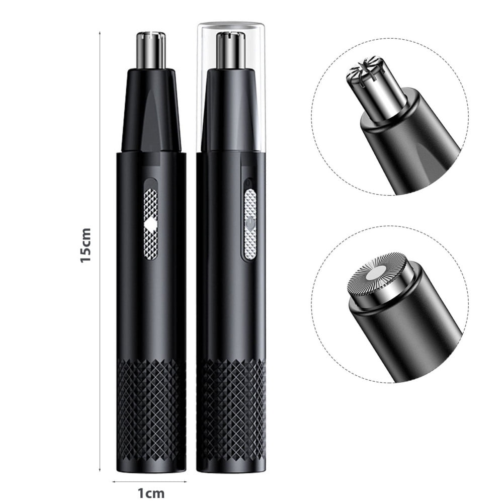 Electric Nose Ear Hair Trimmer USB Rechargeable Washable Shaver for Man ...