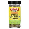 Bragg Organic Sprinkle Seasoning - Natural Herbs and Spices, 1.5 Oz for ...