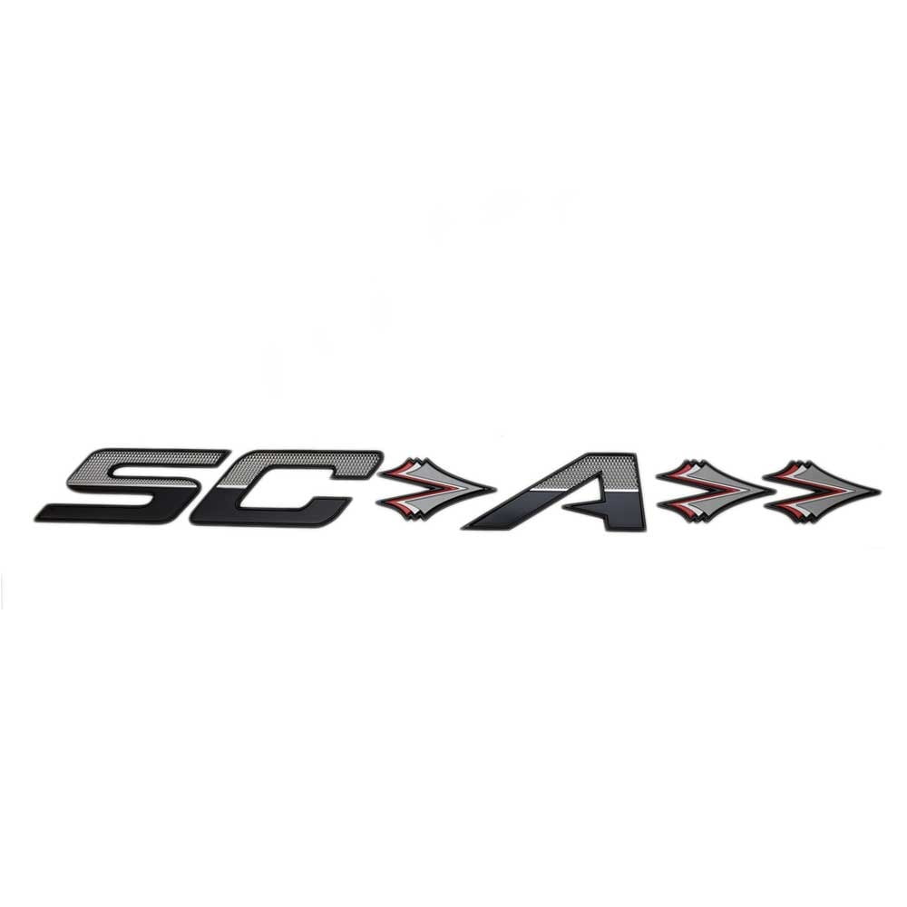 Supra Boat Raised Reflective Decal 114170 | SCA 24 1/2 Inch Chromax ...