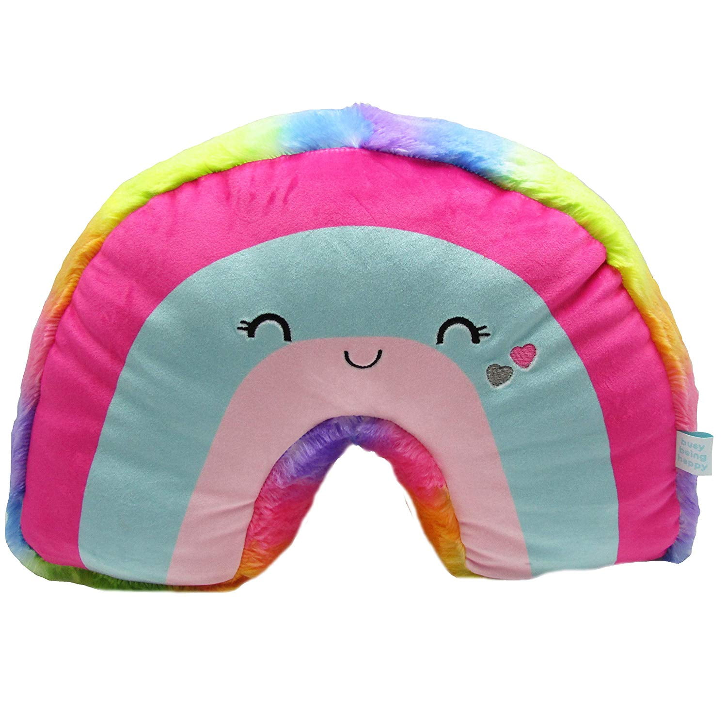 Cuddle Pal - Happy Rainbow - Stuffed Animal Plush 11.5" - Walmart.com