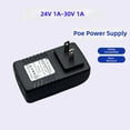 Wall Plugs Power Over ethernet Adapter For CCTV Monitoring 12V 24V 30V ...