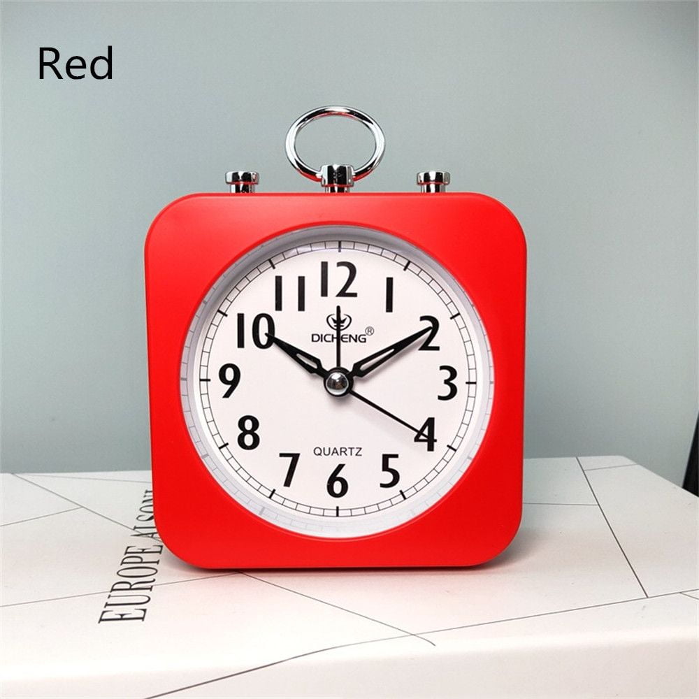 Creative Table Bedside Stylish Decorative Modern Simple Mini Alarm ...
