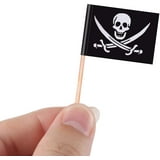 Pirate Cocktail Toothpicks Flags Cake Toppers for Food, Appetizer ...