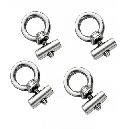 tssuouriy Pack of 4 Awning Rail Track Stopper Screw Stainless Sunshade ...